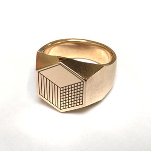 Cube Signet Ring – Dark+Dawn